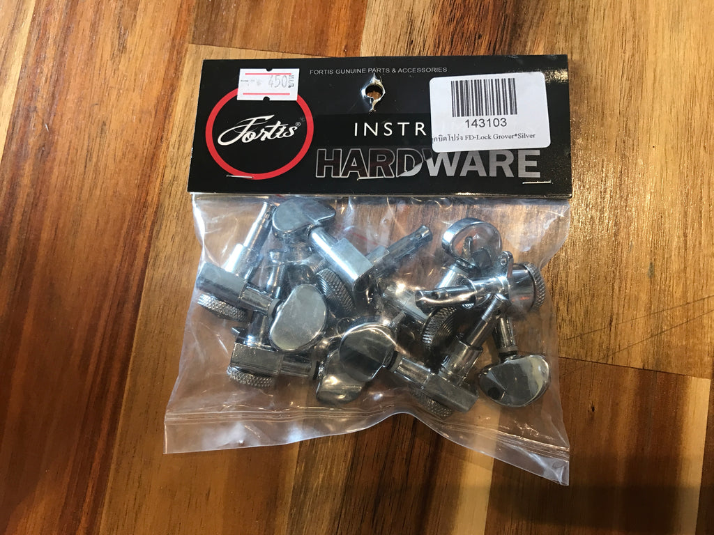ลูกบิดกีต้าร์โปร่งแบบล็อคสาย Fortis FD-Lock Grover | Symphonymusicshop