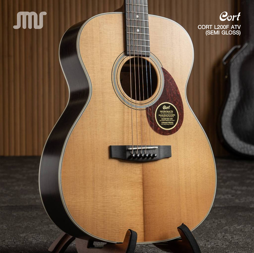 กีตาร์โปร่งไฟฟ้า Cort L200F ATV | Symphonymusicshop