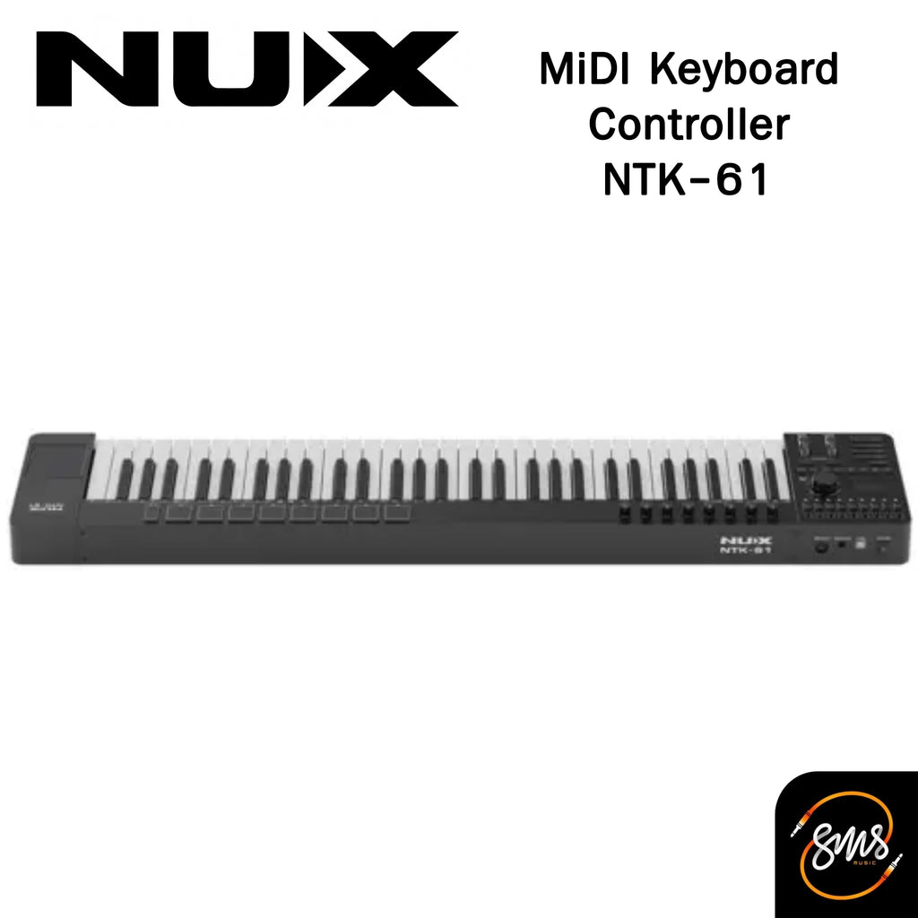 Nux Midi Keyboard Controller รุ่น NTK-61 | Symphonymusicshop