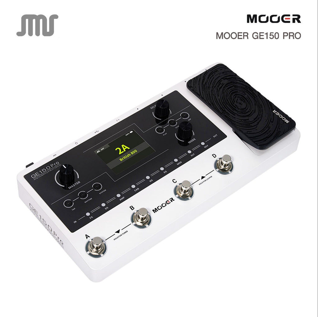 เอฟเฟคกีตาร์ Mooer GE150 Pro/Pro Li Intelligent Multi Effects ...