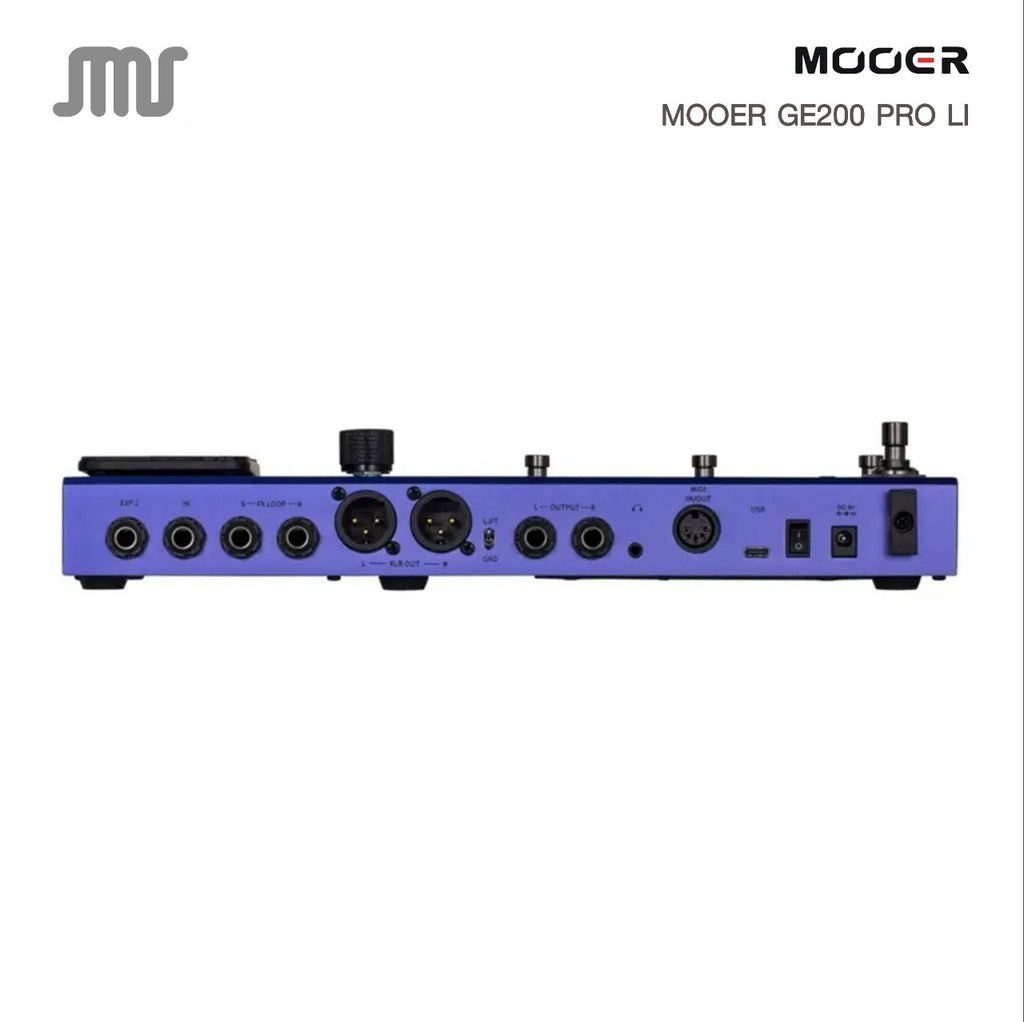 เอฟเฟคกีตาร์ Mooer GE200 Pro/Pro Li Intelligent Multi Effects ...