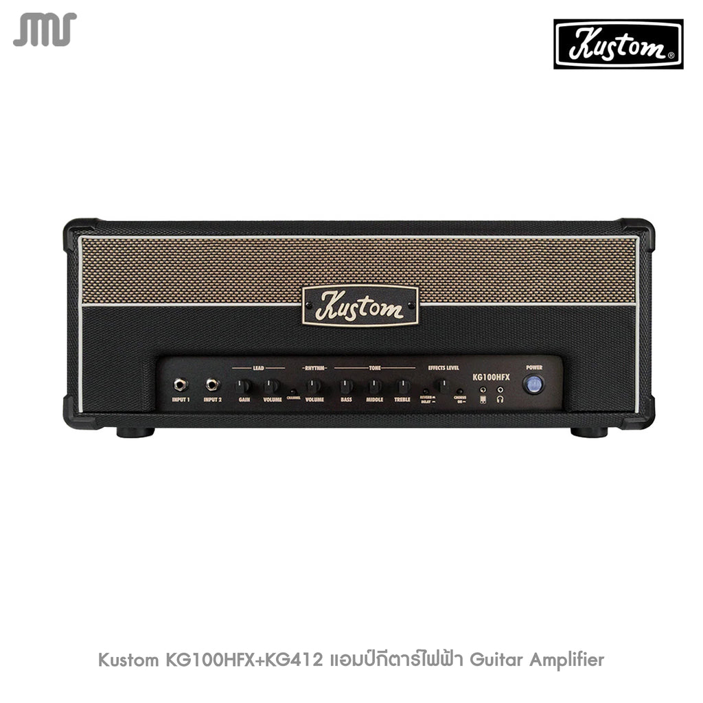 Kustom KG100HFX+KG412 แอมป์กีตาร์ไฟฟ้า Guitar Amplifier | Symphonymusicshop