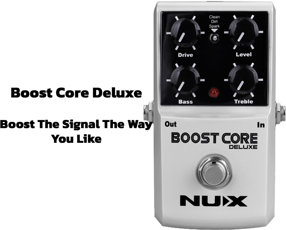 Nux เอฟเฟ็คกีต้าร์ รุ่น Core Series Stompboxes Effect Guitar ...