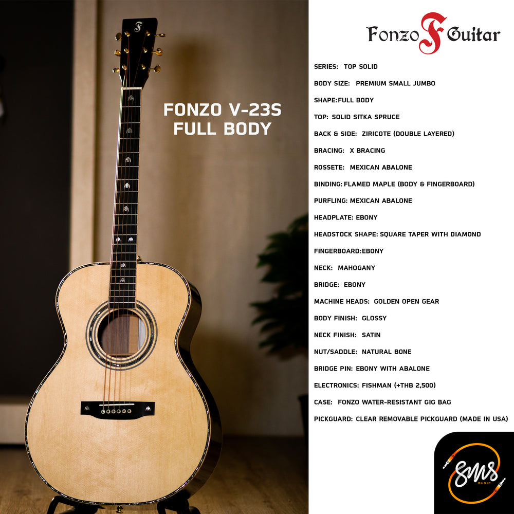 FONZO V-23S Full Body | Symphonymusicshop