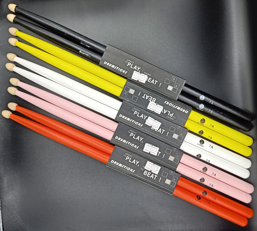 ไม้กลอง G-FORCE 7A ไม้สี | Symphonymusicshop