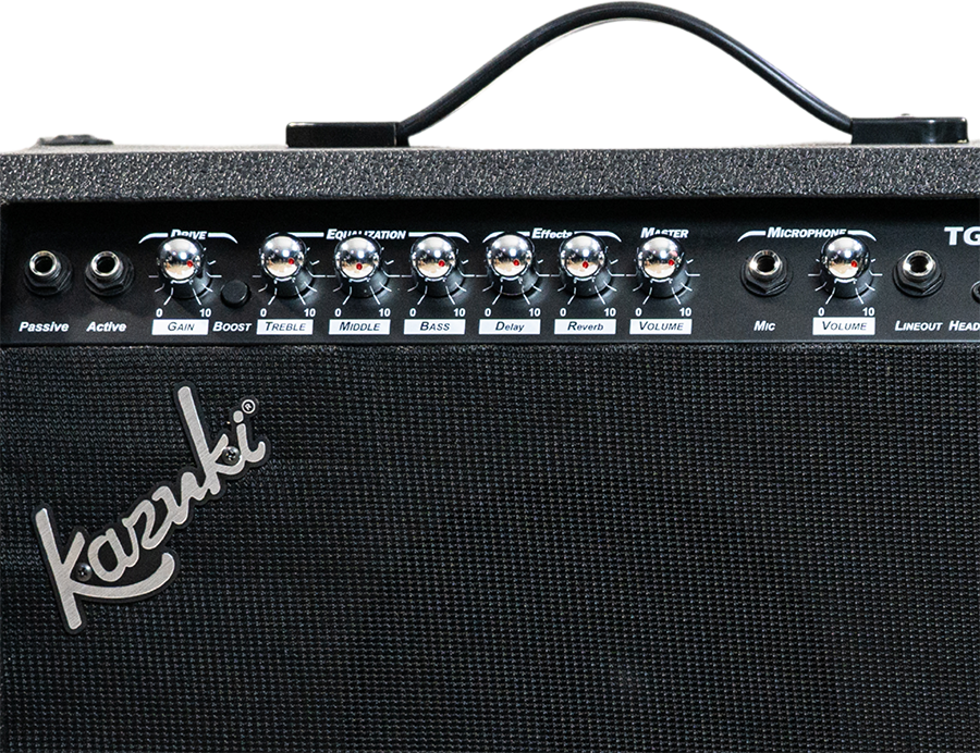 KAZUKI TG-40PRO Guitar Amplifier แอมป์กีต้าร์ 40 วัตต์ สีดำ รุ่น TG40 | Symphonymusicshop