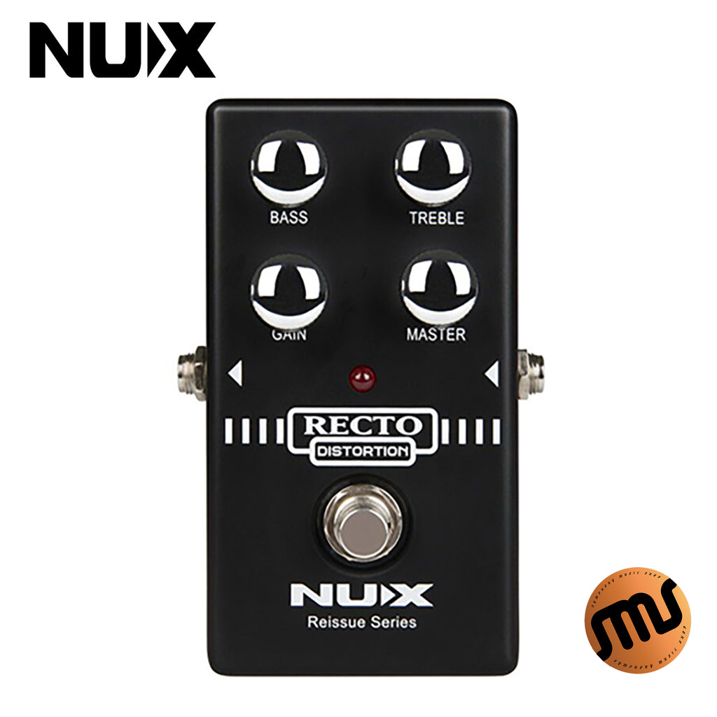 NUX Reissue Series Stompboxes เอฟเฟ็คก้อน รุ่น Recto Distortion ...