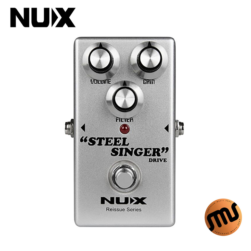 NUX Reissue Series Stompboxes เอฟเฟ็คก้อน รุ่น Steel Singer Drive ...