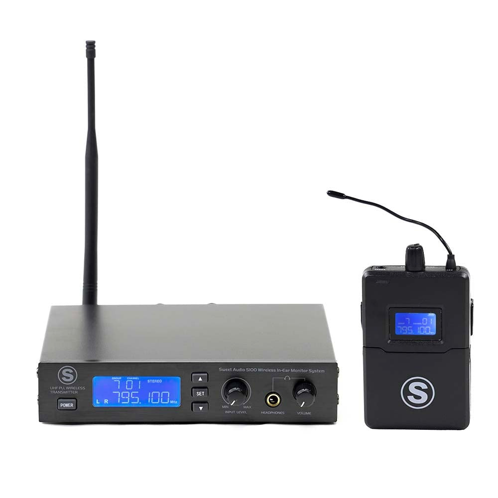 Sweet Audio S100 Stereo Wireless In-Ear Monitor System | Symphonymusicshop