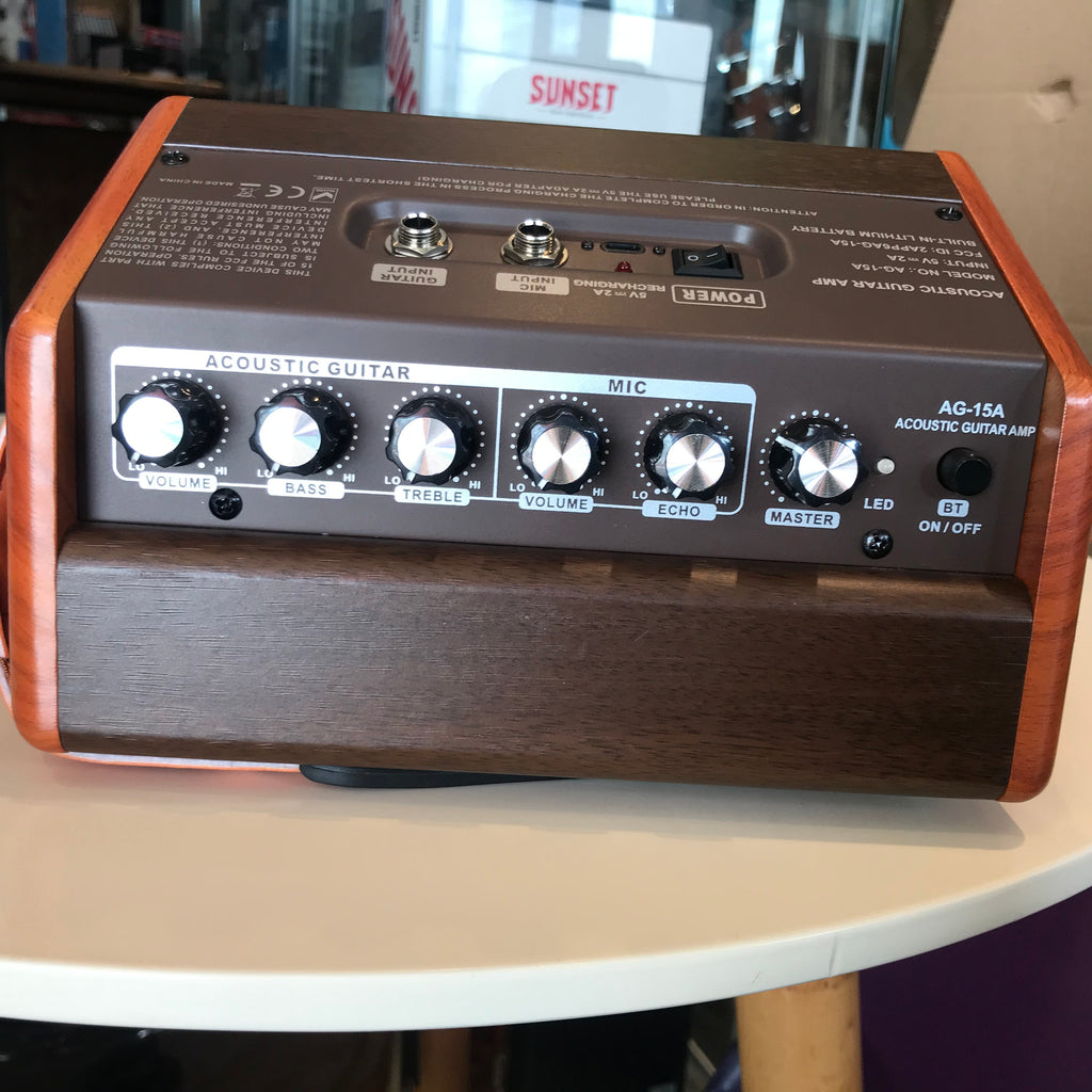 แอมป์ UNIQUE AG-15A ACOUSTIC AMP | Symphonymusicshop