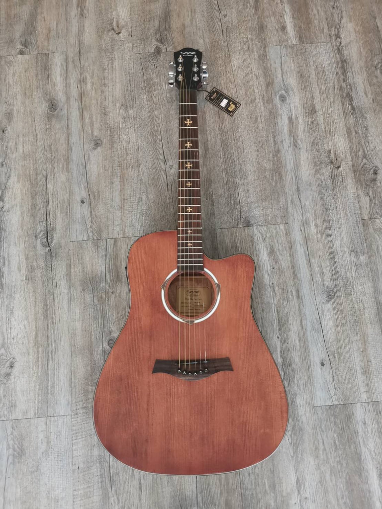 กีต้าร์โปร่งไฟฟ้า Sqoe WD66 EQ | Symphonymusicshop